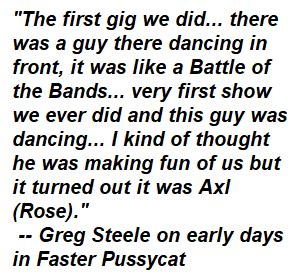 P P P P Pussycat Greg Steele Talks Faster Pussycat The Sunset