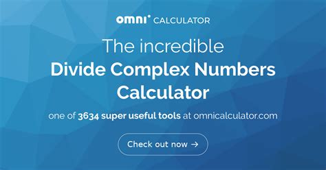 Divide Complex Numbers Calculator