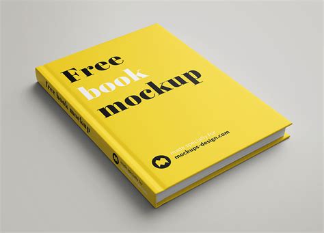 Free Book Mockup Behance