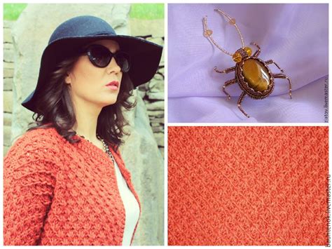 Кардиганы ручной работы Кардиган Вязаный ТерраКота Кардиганы Вязаные Evanna Ярмарка