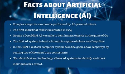 53 Interesting Facts About Artificial Intelligenceai
