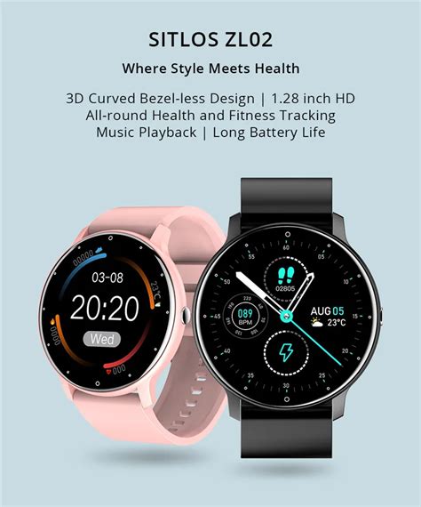 Smart Watch ZL02D - Fitness & Sleep Tracker for Ios/android