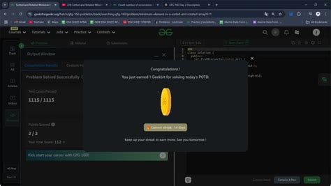 Jashanpreet Singh On Linkedin Codeodyssey Day14 Gfgchallenge Buildandgrow Gfg160
