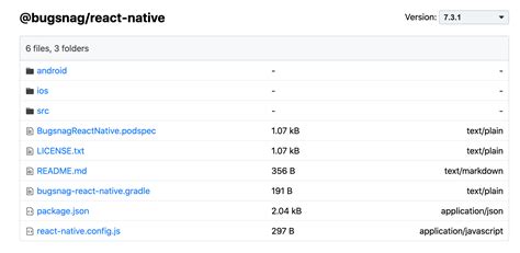 [react native] missing typescript types in npm package · issue 1001