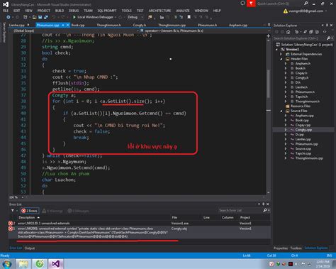 lỗi truy xuất qua lại giữa các class trong c programming dạy nhau học