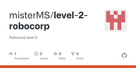 github misterms level 2 robocorp robocorp level 2
