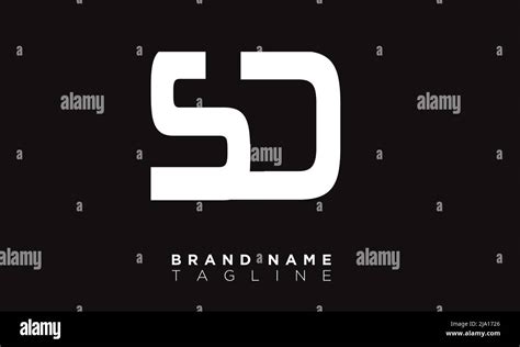 Sd Alphabet Letters Initials Monogram Logo Stock Vector Image And Art Alamy