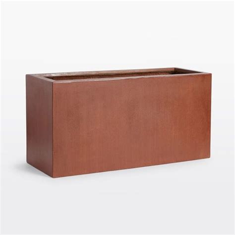 Modern Ficonstone Rectangle Planters Rectangle Planters Planters