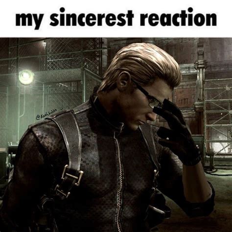 Albert Wesker Memes In 2024 Resident Evil Wesker Resident Evil