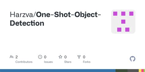 Github Harzvaone Shot Object Detection