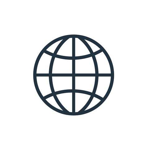 Network Icon Looks Like A Globe At Mackenzie Sheehy Blog