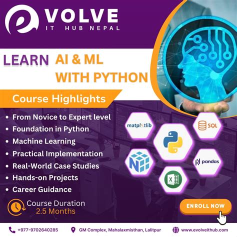 Evolve 🚀 Learn Ai And Ml With Python Take Your Skills To The Next