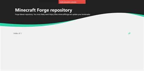 Forge Gradle Cant Find Dependencies Despite Having Latest Jdk