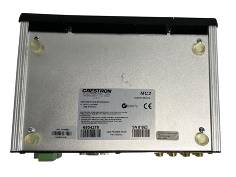 Crestron Mc3 3 Series Control System Processor Retailtechoutlet