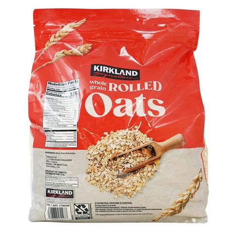 Kirkland Signature Whole Grain Rolled Oats 10 Lbs Same Day Delivery