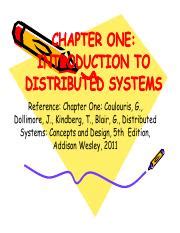 CHAPTER ONE INTRODUCTION TO DISTRIBUTED SYSTEMS Ppt 278 Pdf CHAPTER ONE INTRODUCTION TO