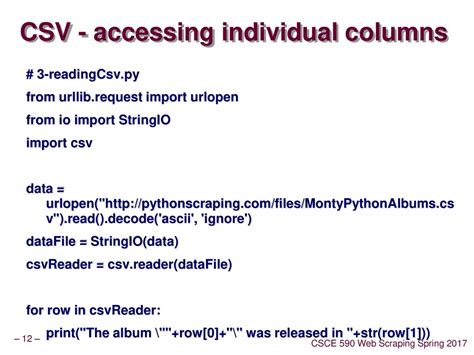 Web Scraping Lecture Document Encoding Ppt Download