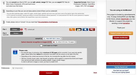 How To Use Online2pdf PDF To Word Converter UPDF
