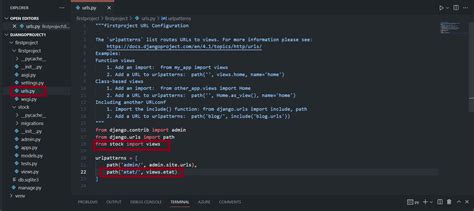 Django Project Django Url Et View Du Projet