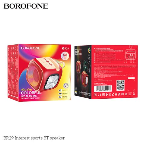 Loa Bluetooth thể thao sở thích Borofone BR29