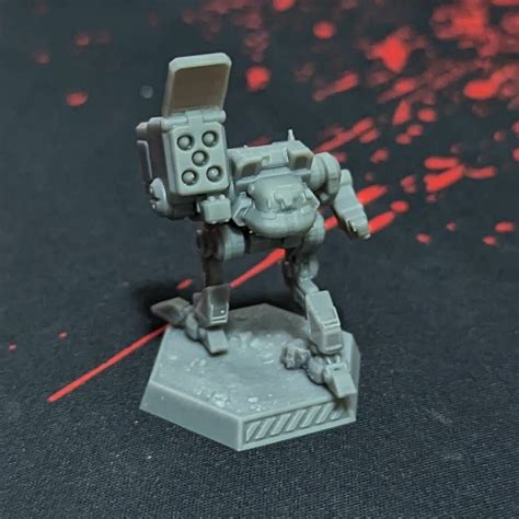 Descargar Archivo STL Gratis BattleTech Kit Fox Uller Alt Config V