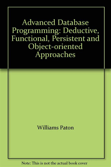 Buy Database Programming Languages Book Online At Low Prices In India Database Programming
