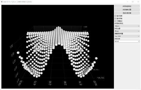 实战pyqt5：168 数据可视化之三维散点图交互演示pyqt Q3dscatter添加标题 Csdn博客