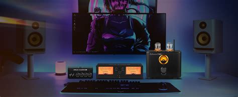 Douk Audio Vu3 Pro Dual Analog Vu Meter 2 Way Amplifier Switch