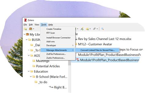 If You Want To Convert A Linked Attachment To A Stored One Click On