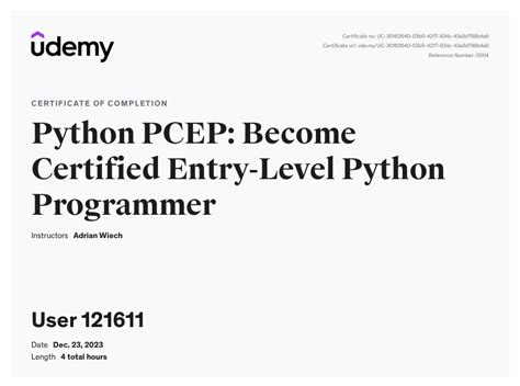 bharath vj on linkedin hello all i ve completed the below udemy course python pcep become…