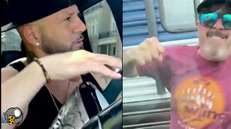 ریتم عربی با مشت زدن مرد عصبی به شیشه ماشین فیلو