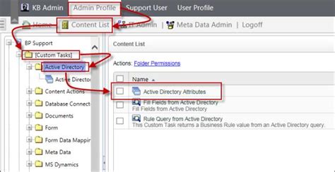 Active Directory Custom Tasks