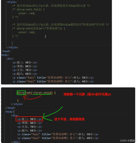 前端css学习笔记3：伪类选择器与伪元素选择器 Csdn博客
