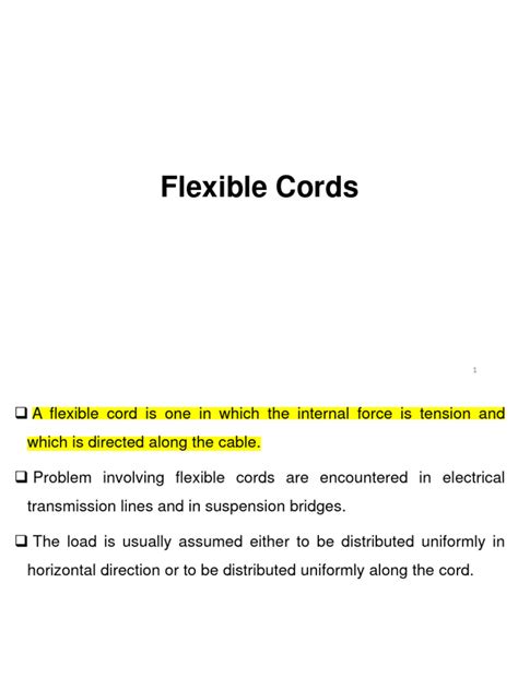 Flexible Cords Pdf