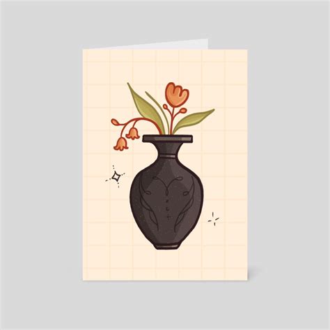 Witch Flower Pot A Card Pack By Anna Inprnt