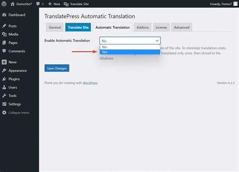 How To Automatically Translate A Wordpress Website