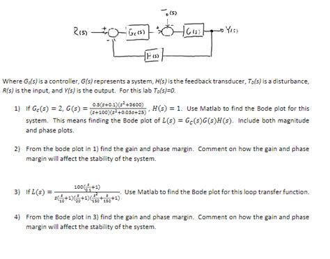 Solved Where Gc S Is A Controller G S Represents A Chegg Com