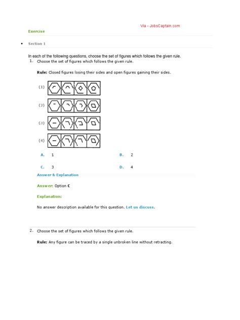 Rule Detection Non Verbal Reasoning Questions And Answers Pdf