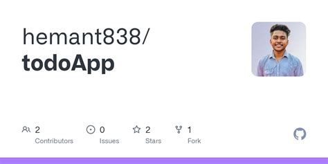 Github Hemant838todoapp