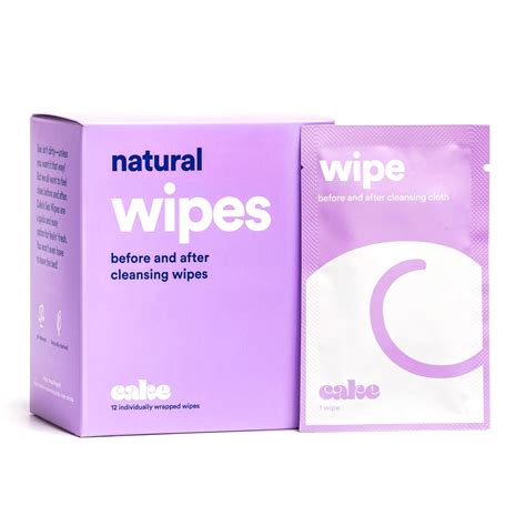 Hello Cake Sex Wipes Individually Wrapped Organic