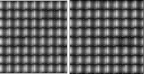 raw cfrp a left side and generated cfrp a right side sequence