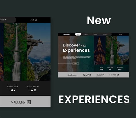 Travel Website Responsive On Behance