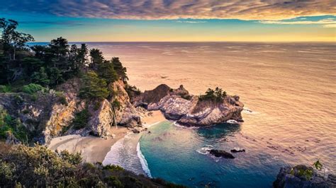Big Sur Wallpaper 4k Rocks California Usa Scenery