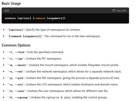 Understand Linux Namespace