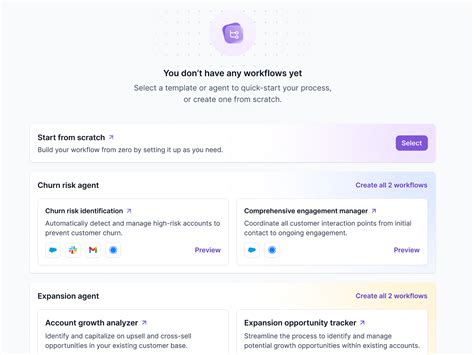 Empty State Workflows With Quick Start Templates By Eugen Eşanu On Dribbble