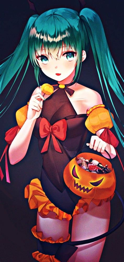Happy Halloween Miku Wallpapers Wallpaper Cave