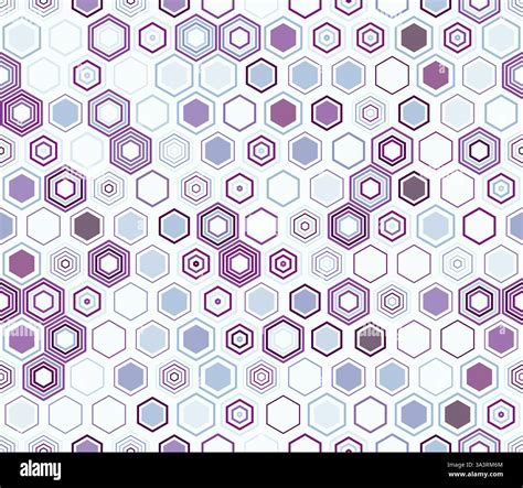Seamless Mosaic Background Geometric Elements Of Varied Style And Color Hexagon Pattern