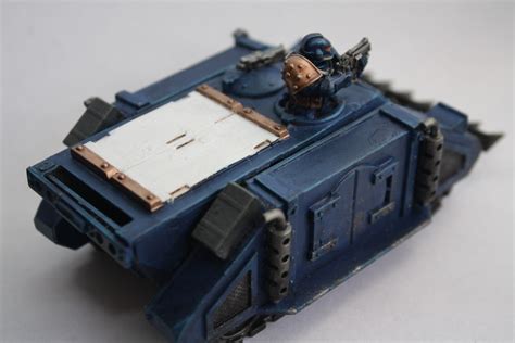 OOP Rhino Finished Adeptus Astartes Legiones Astartes The Bolter And Chainsword