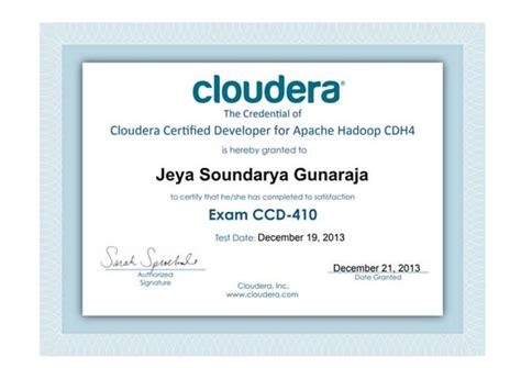 Hadoop Certification Ppt