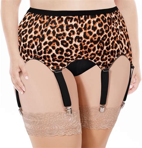 Garter Belt Plus Size High Waist Garter Belts With 6